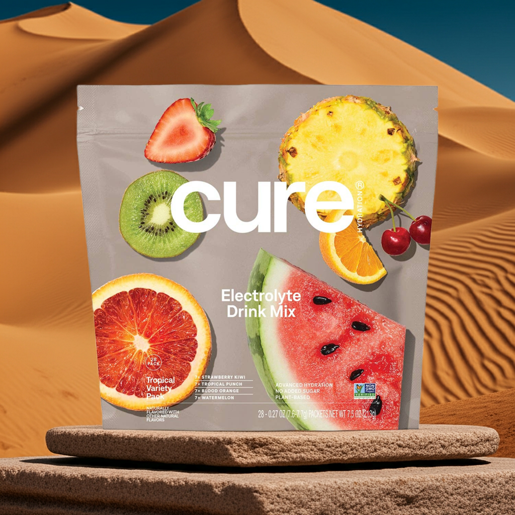 Cure Hydration - Tropical Variety Pack (28ct) – Nordic Breeze Beauty